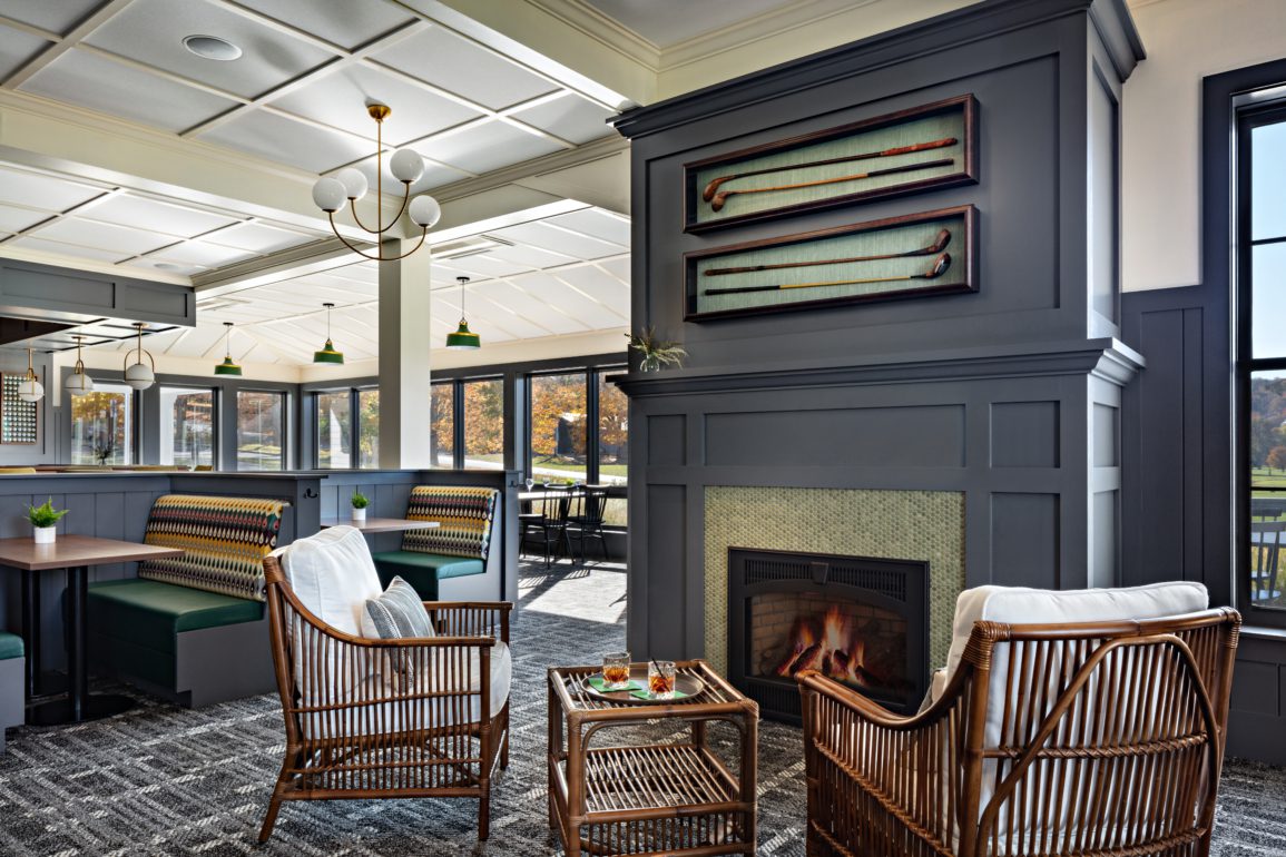 Seven Oaks Golf Club | Workroom Design Studio | Western MA Interior ...